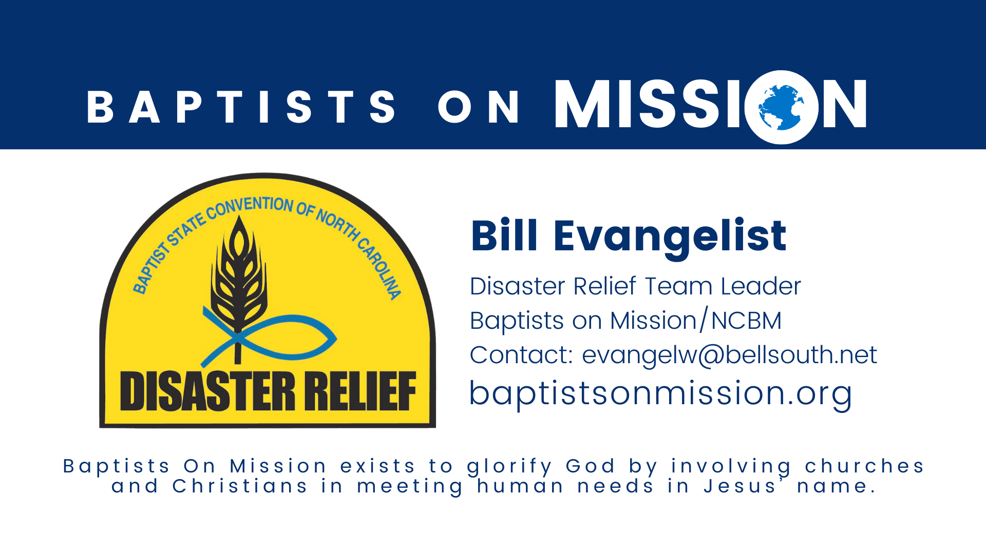 Baptist on Mission - Good Hope Baptist Church